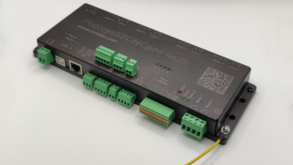 PoKeys57CNCpro4x25 Ethernet and USB CNC controller - Polabs